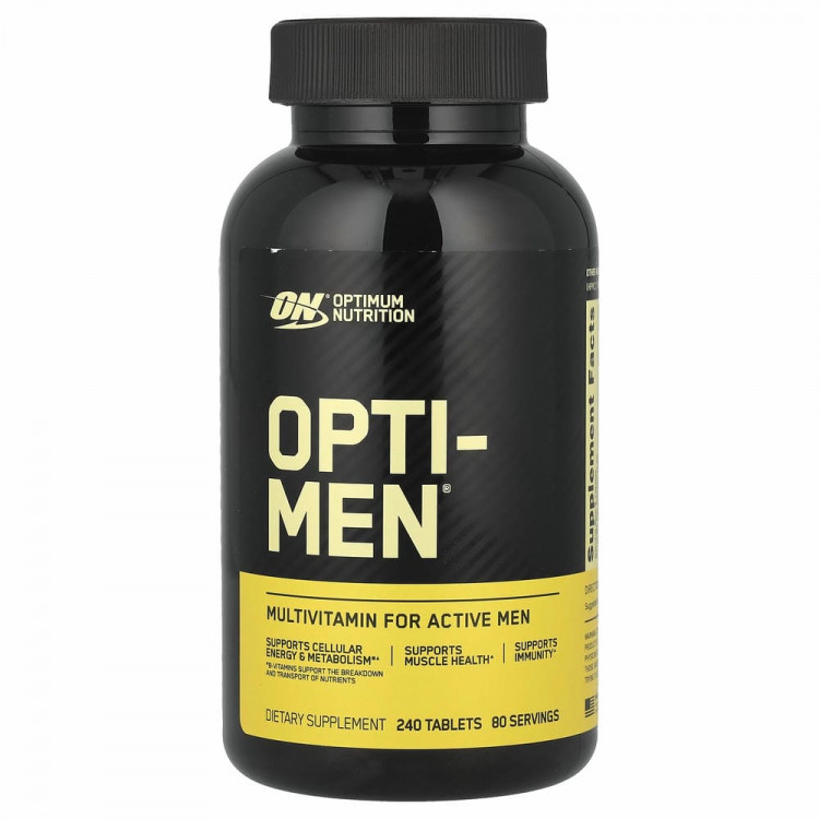 Optimum Nutrition, Opti-Men, 240 таблеток c доставкой с iHerb.com