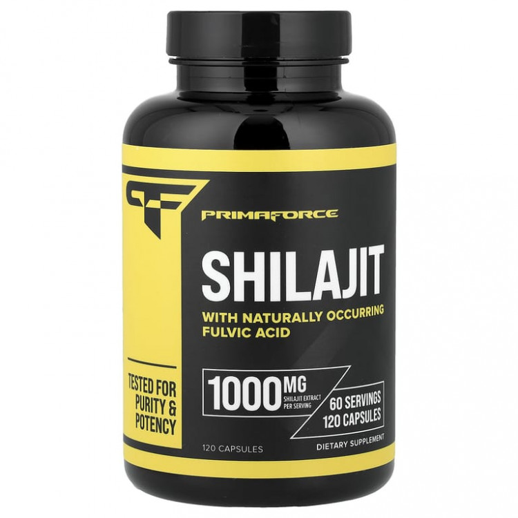 Primaforce, мумие, 120 капсул (500 мг в 1 капсуле) c доставкой с iHerb.com