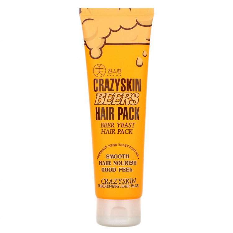 Crazy Skin, маска для волос с дрожжами, 200 г c доставкой с iHerb.com