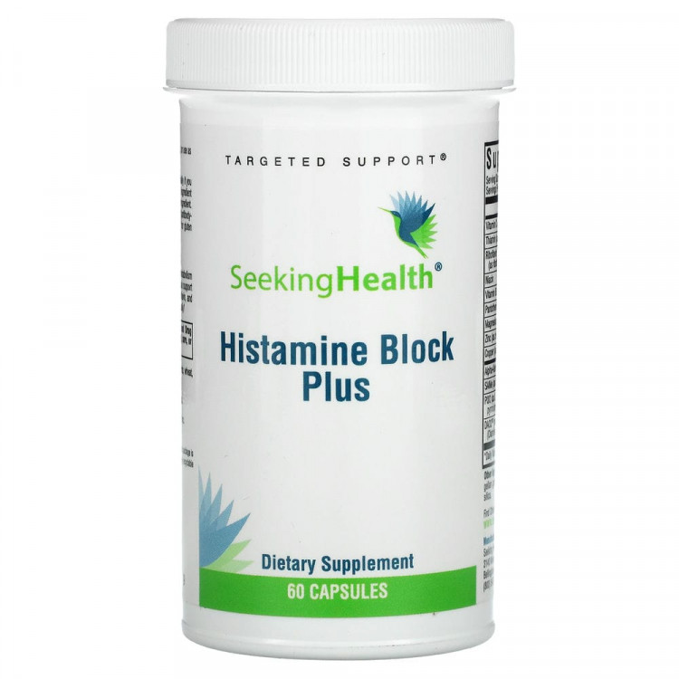 Seeking Health, Гистамин блок плюс, 60 капсул c доставкой с iHerb.com