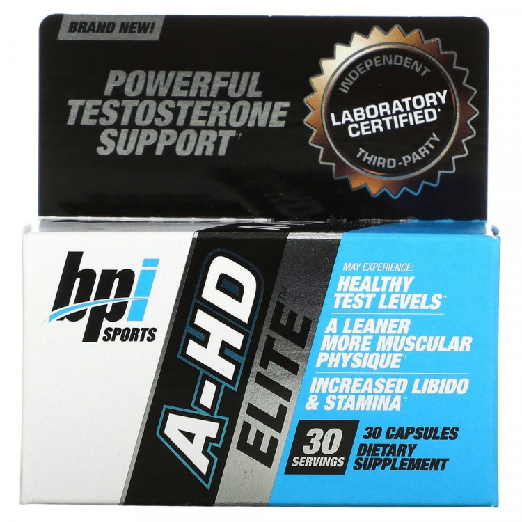 BPI Sports, A-HD Elite, 30 Capsules c доставкой с iHerb.com