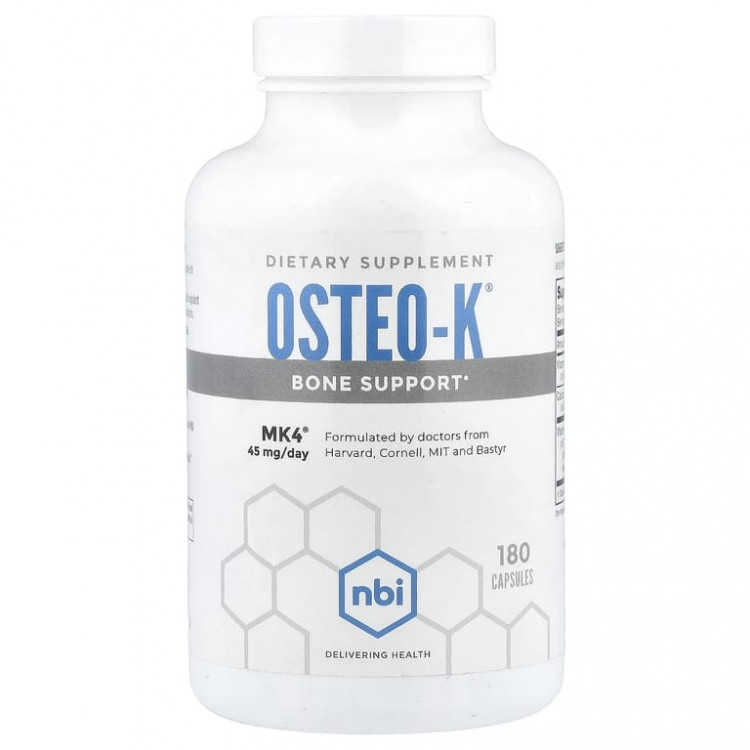 NBI, Osteo-K®, 180 капсул c доставкой с iHerb.com